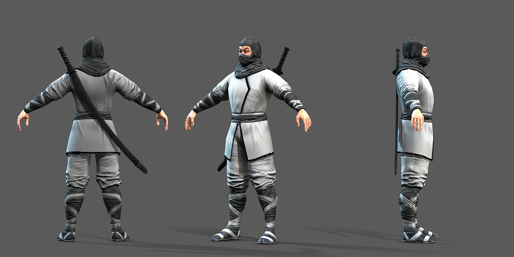ArtStation - Ninja | Game Assets