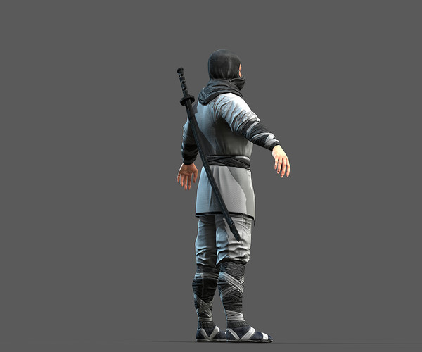 ArtStation - Ninja | Game Assets