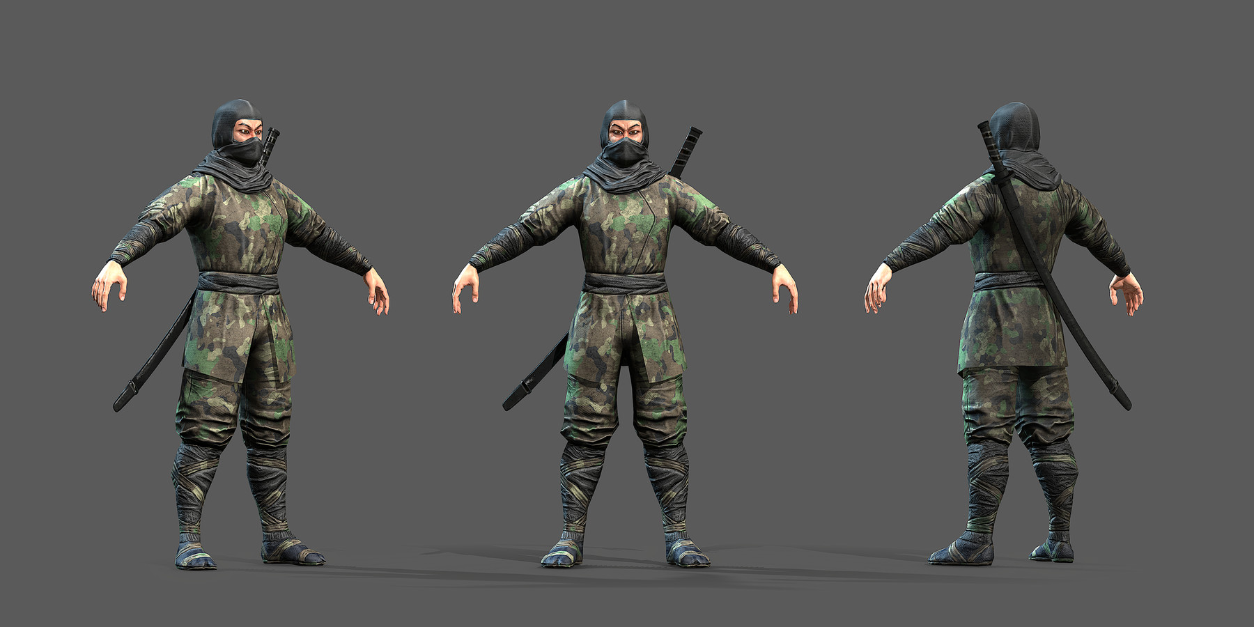 ArtStation - Ninja | Game Assets