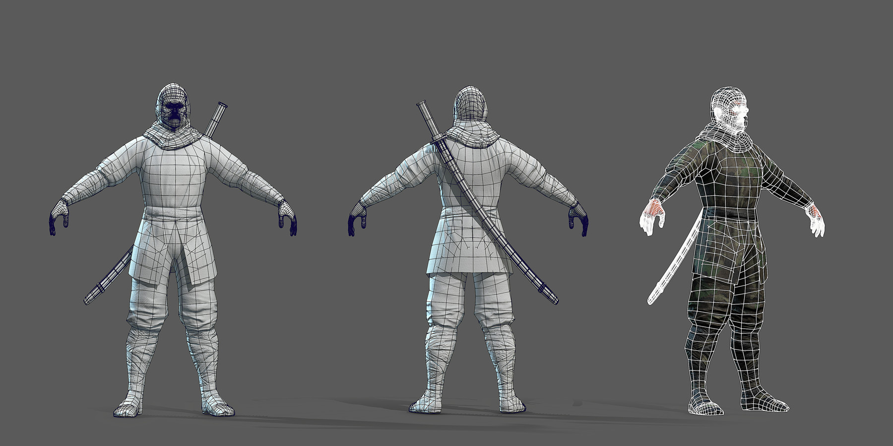 ArtStation - Ninja | Game Assets