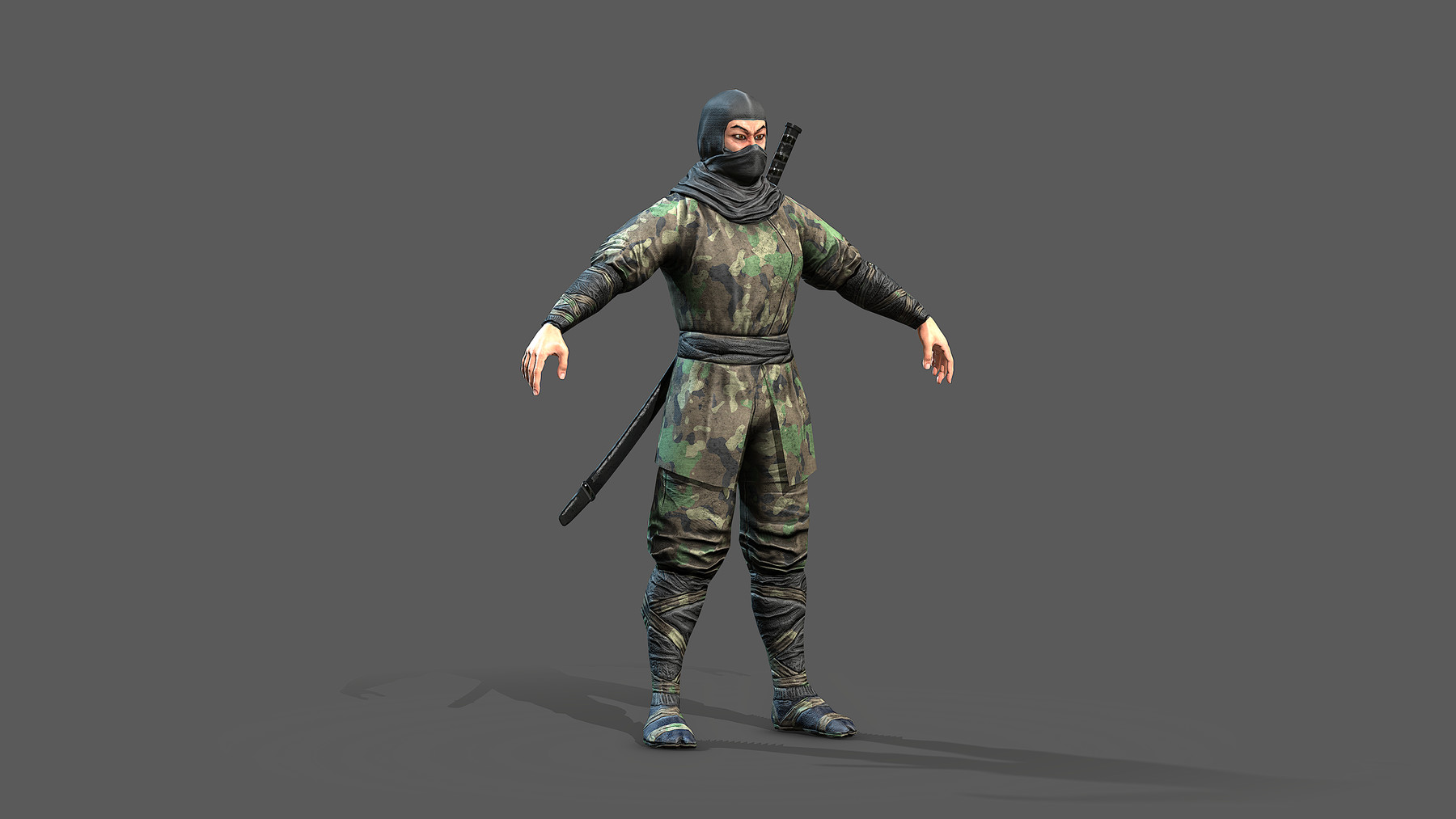 ArtStation - Ninja | Game Assets