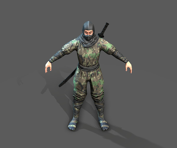 ArtStation - Ninja | Game Assets