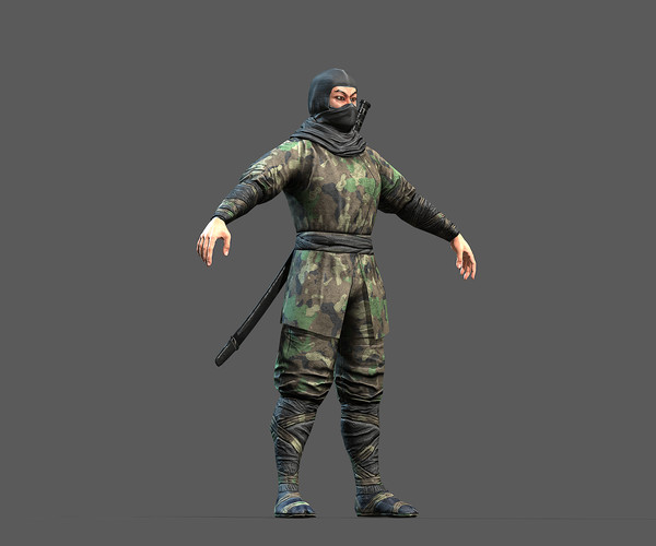 ArtStation - Ninja | Game Assets