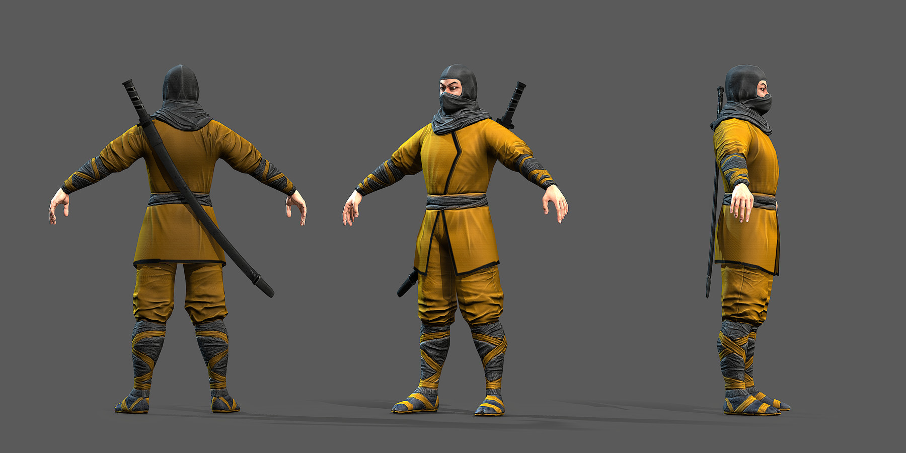 ArtStation - Ninja | Game Assets