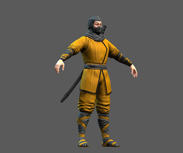 ArtStation - Ninja | Game Assets