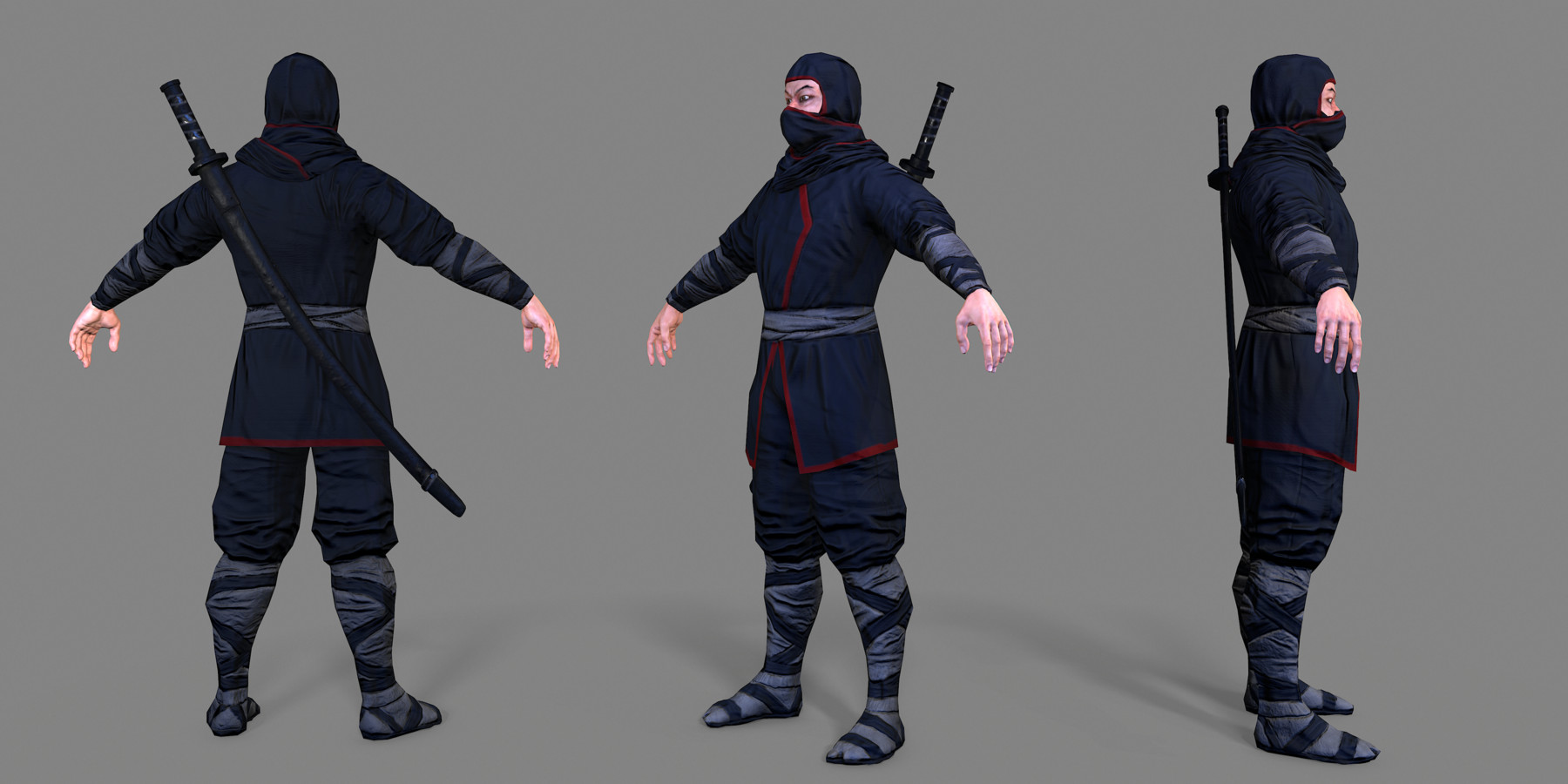 ArtStation - Ninja | Game Assets