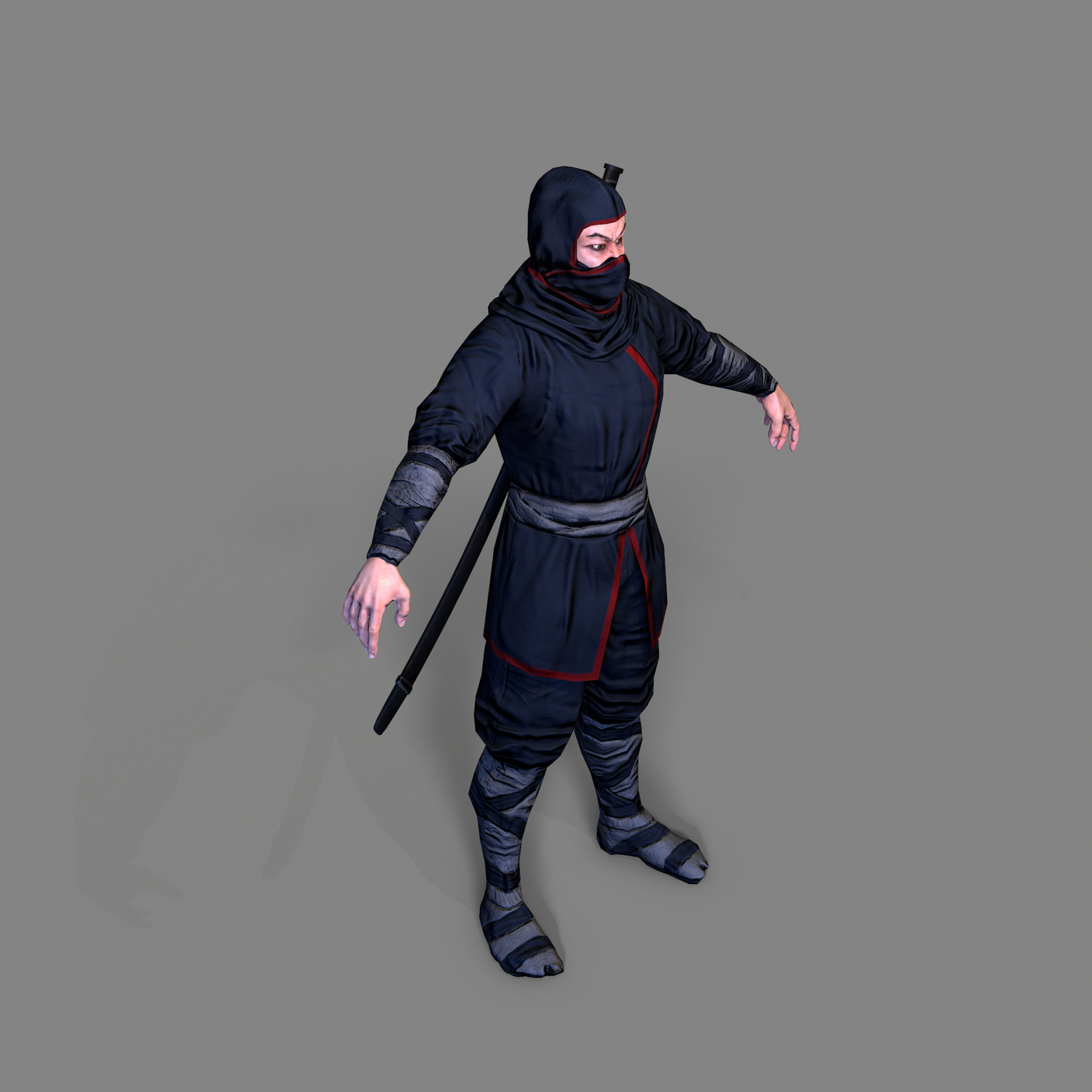 ArtStation - Ninja | Game Assets