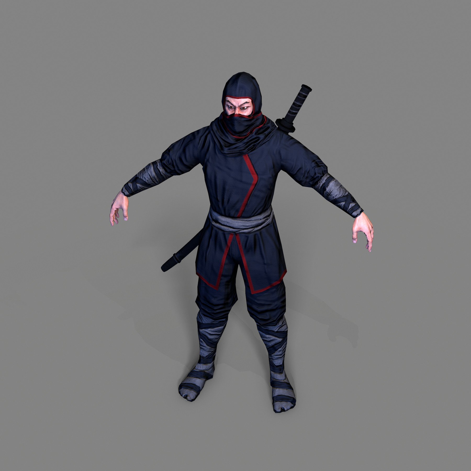 ArtStation - Ninja | Game Assets