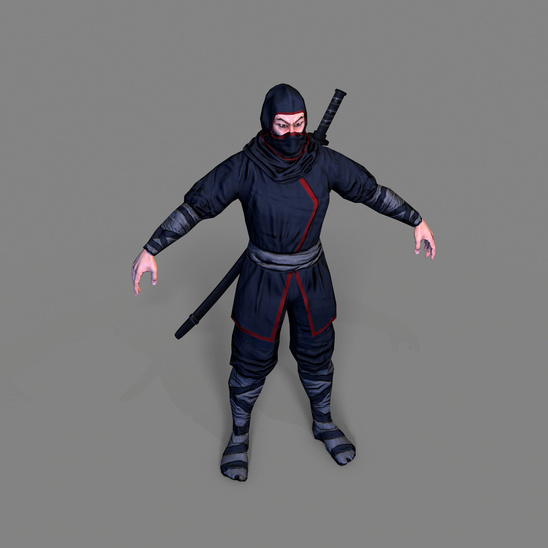 ArtStation - Ninja | Game Assets