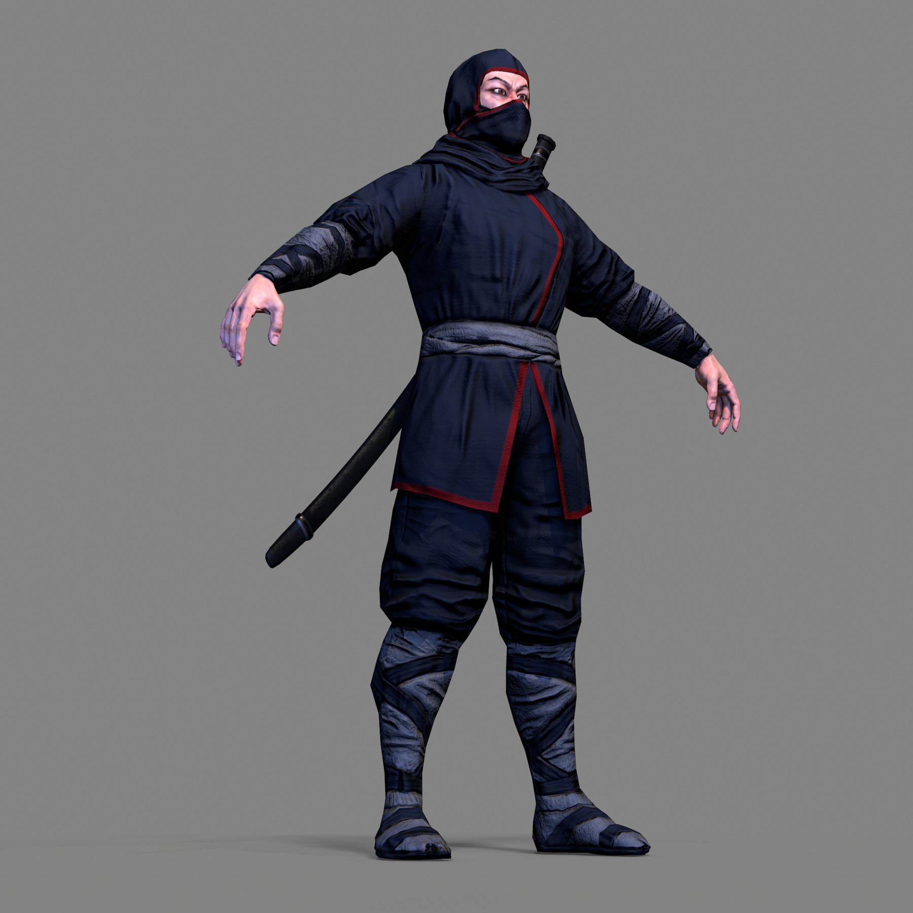 ArtStation - Ninja | Game Assets
