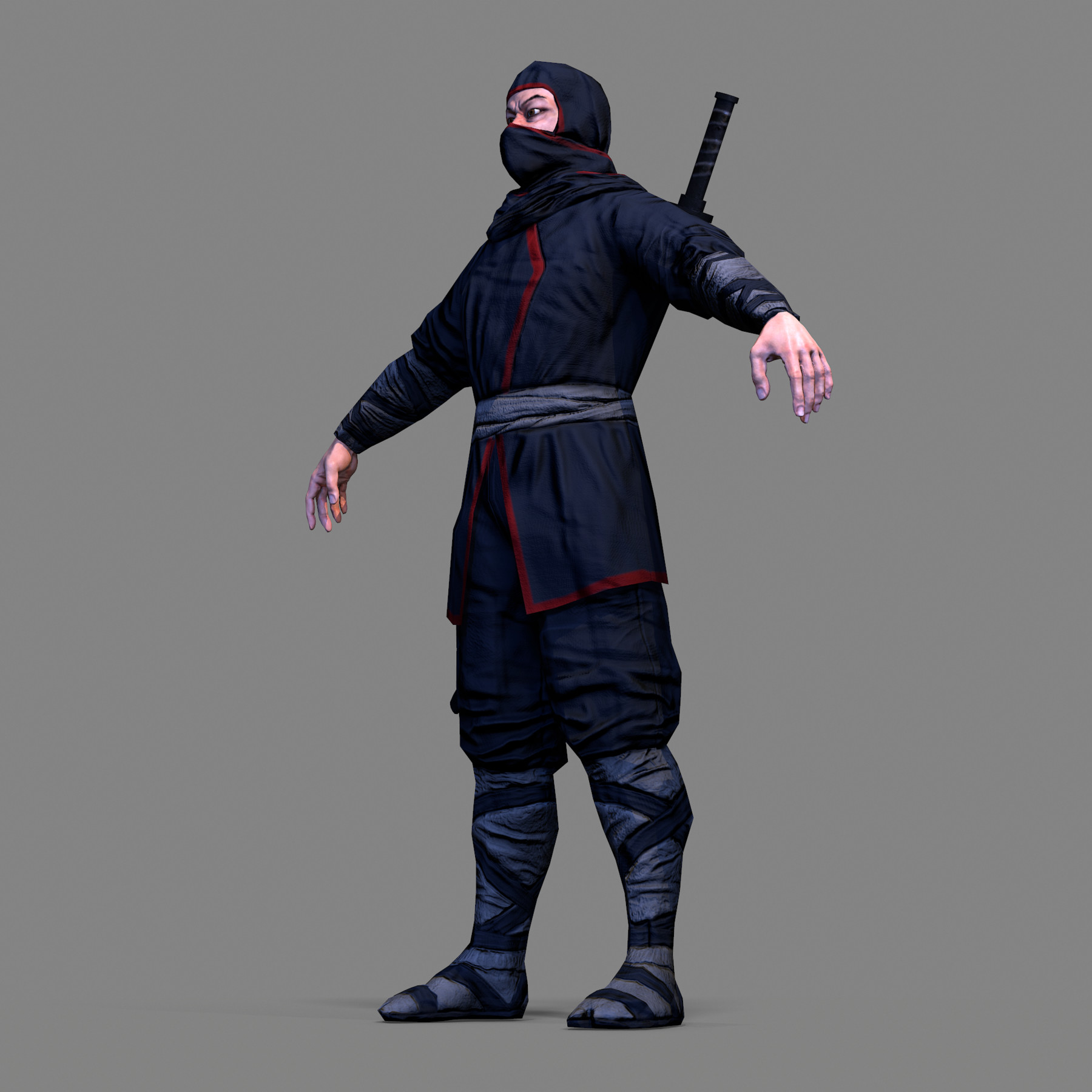ArtStation - Ninja | Game Assets