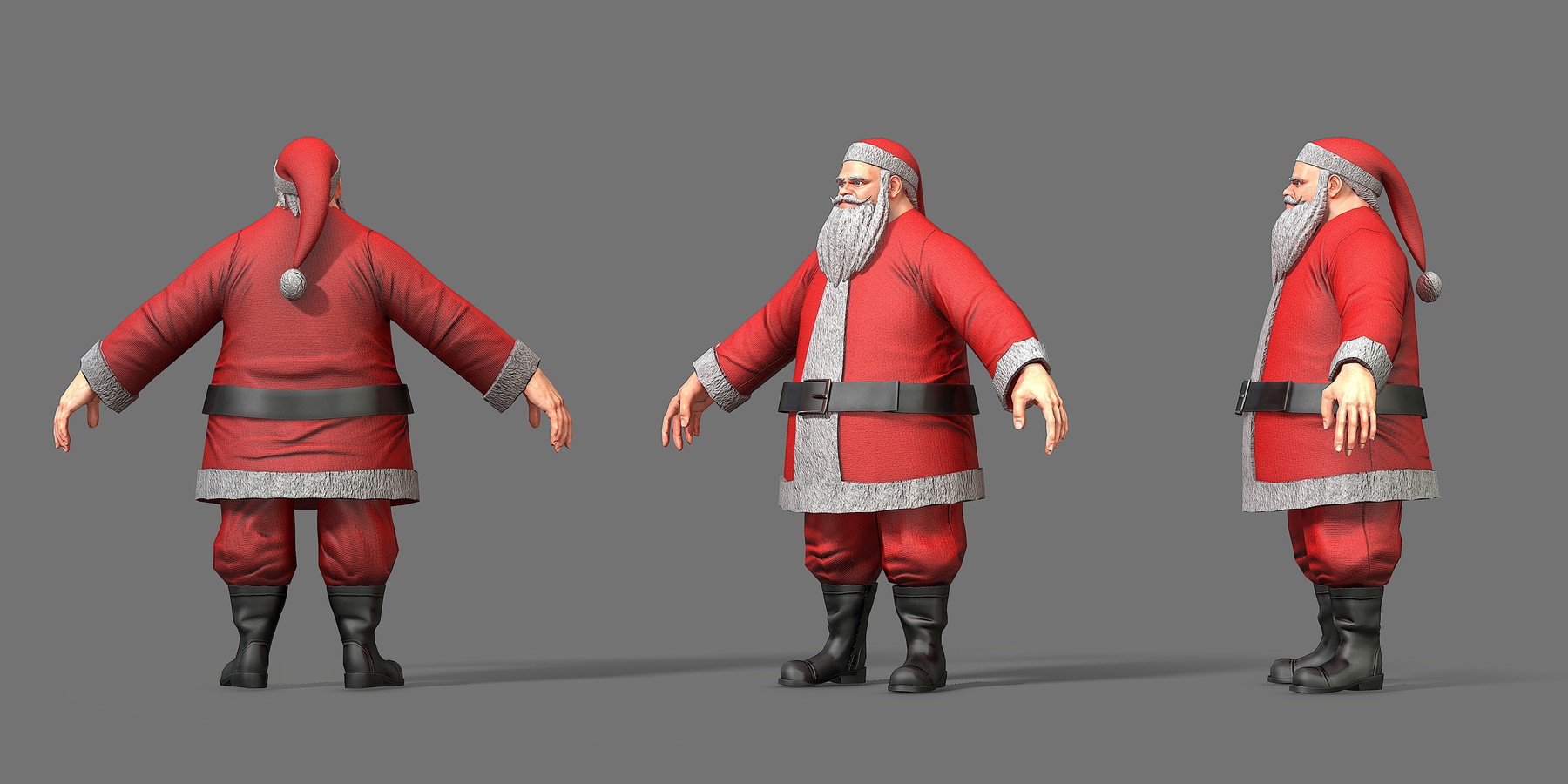 ArtStation - Santa Claus | Game Assets