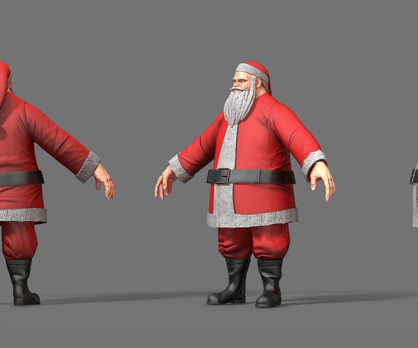 ArtStation - Santa Claus | Game Assets