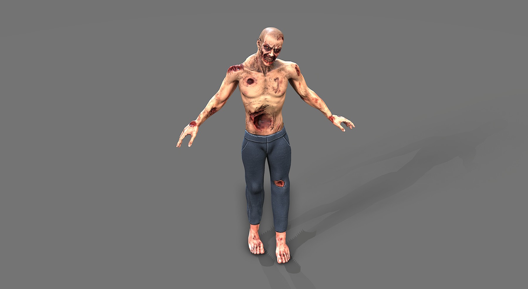 ArtStation - Zombie | Game Assets