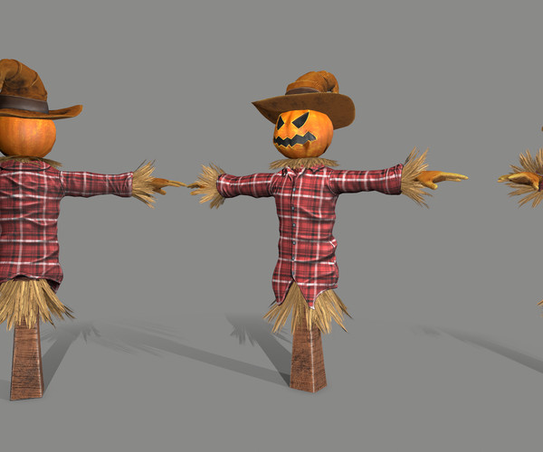 ArtStation - Scarecrow | Game Assets