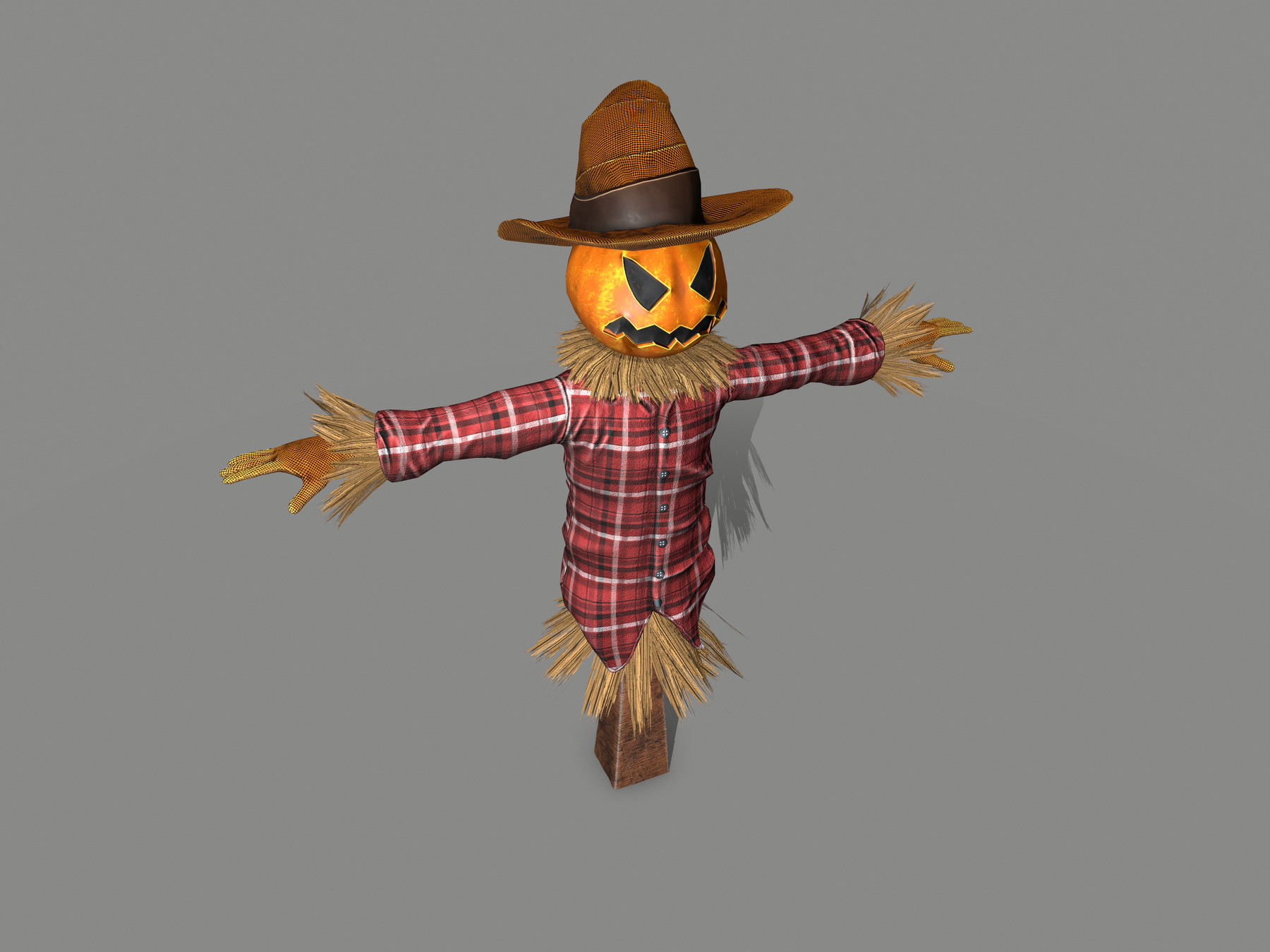 ArtStation - Scarecrow | Game Assets