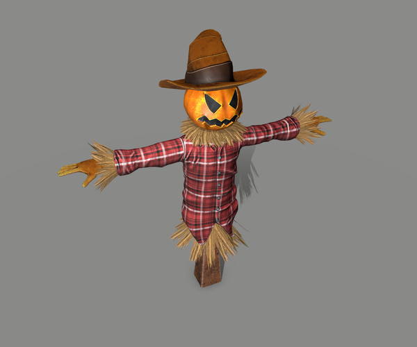 ArtStation - Scarecrow | Game Assets