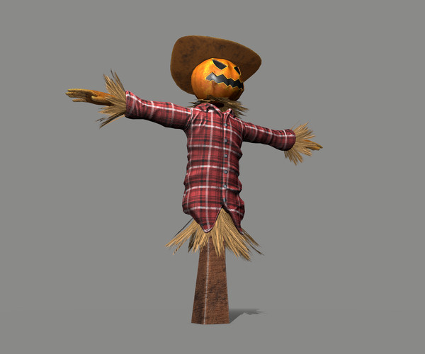 ArtStation - Scarecrow | Game Assets