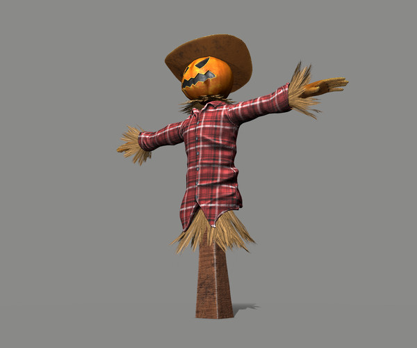 ArtStation - Scarecrow | Game Assets