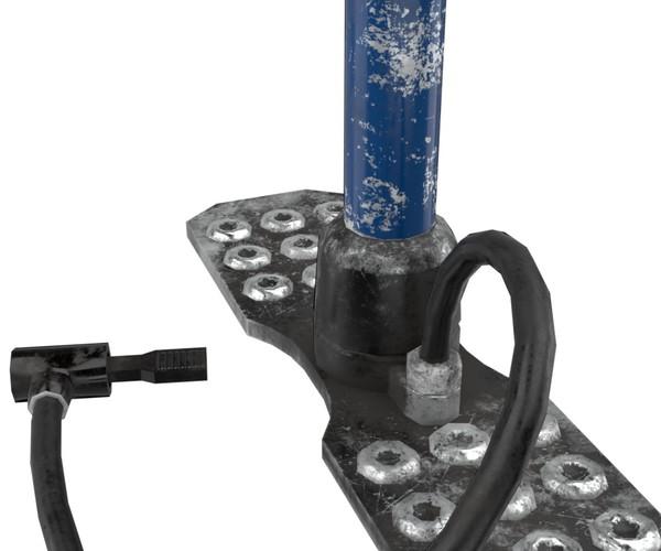 ArtStation - Air Pump Lowpoly | Game Assets