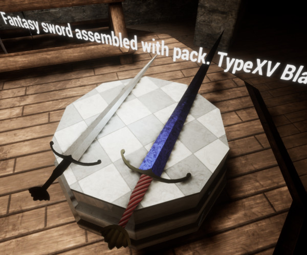 ArtStation - Modular Medieval Straight (MMS) Swords Part I | Resources