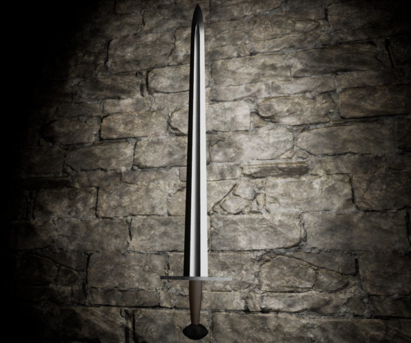 ArtStation - Modular Medieval Straight (MMS) Swords Part I | Resources