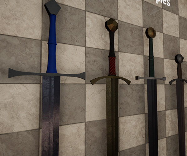 ArtStation - Modular Medieval Straight (MMS) Swords Part I | Resources