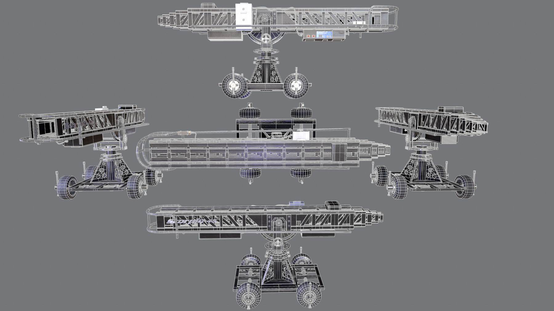 ArtStation - Scorpio 45 Camera Crane | Resources