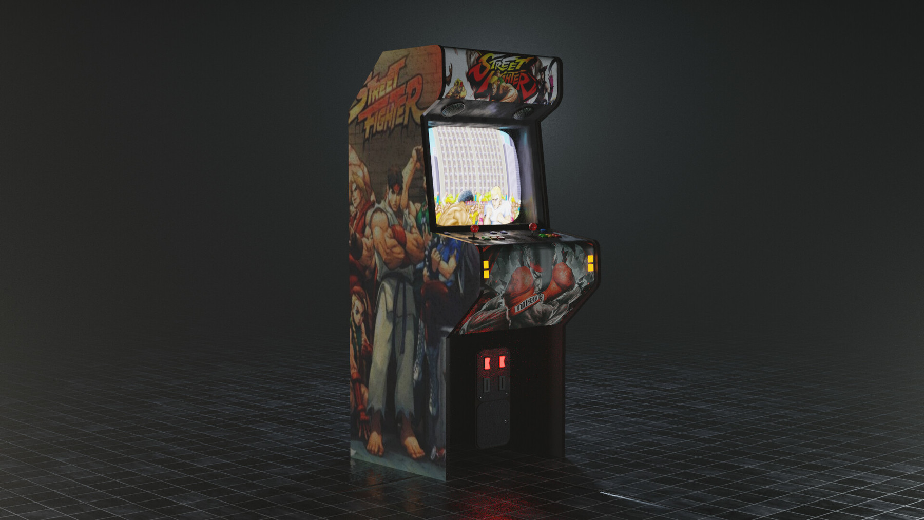 ArtStation - Arcade Machine | Resources
