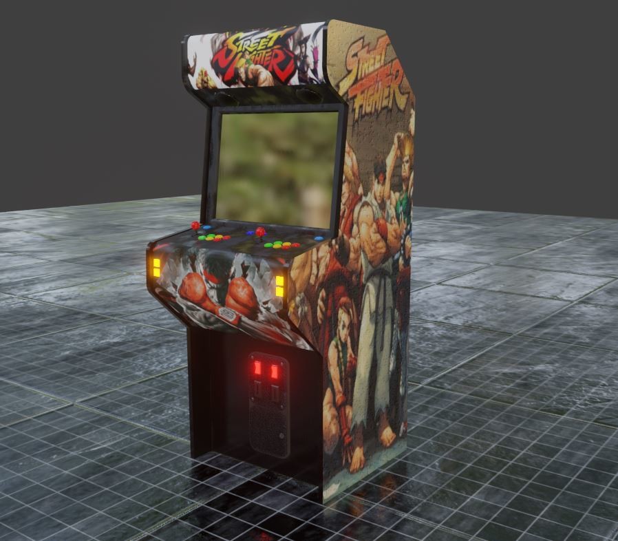 ArtStation - Arcade Machine | Resources