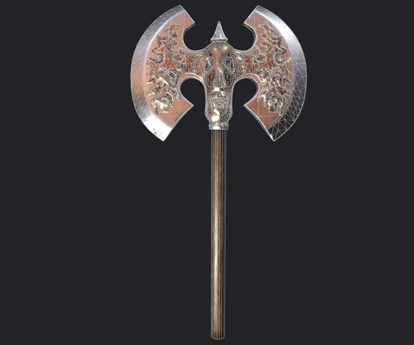 ArtStation - Ancient battle axe | Game Assets