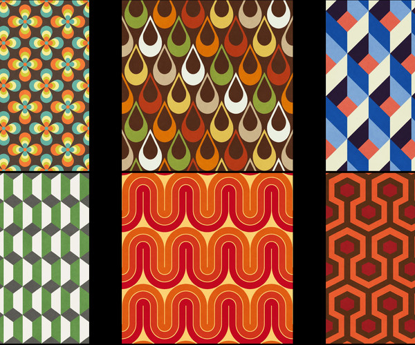 ArtStation - Substance - Retro Wallpaper | Resources