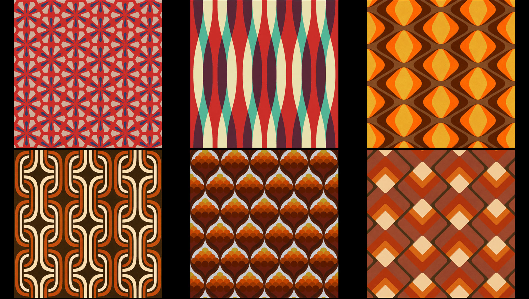 ArtStation - Substance - Retro Wallpaper | Resources