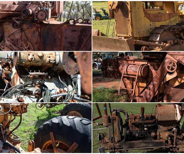 ArtStation - MACHINE Salvage Yard Vol 01 Photo Reference Pack | Resources