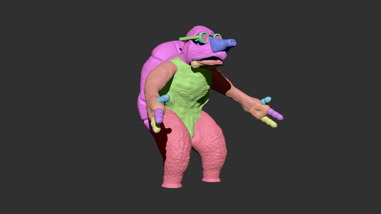 ArtStation - Turtle man | Resources