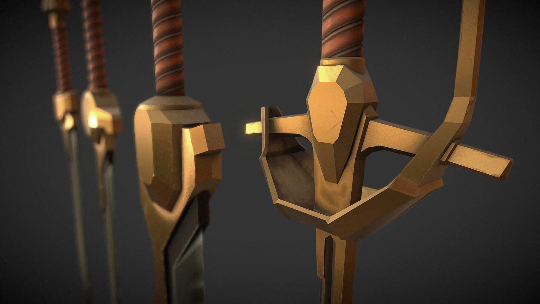 ArtStation - SciFantasy Sword Pack 1 | Game Assets