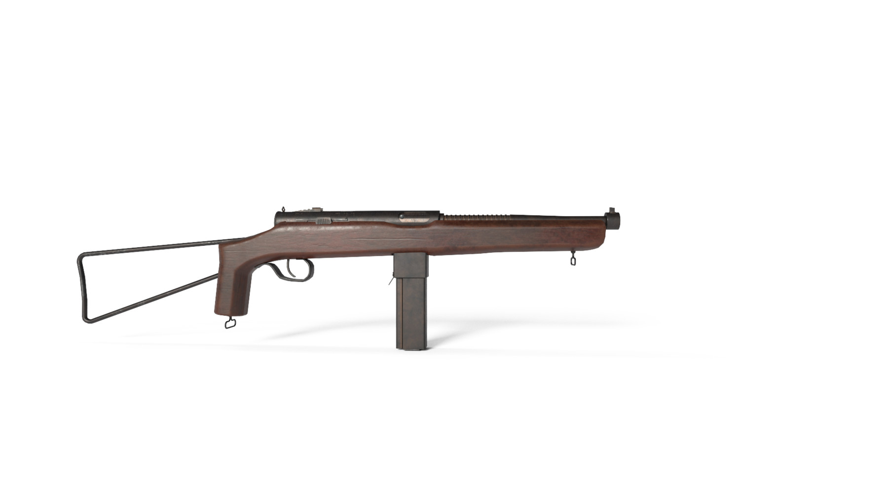 ArtStation - M50 Reising Submachine Gun | Resources