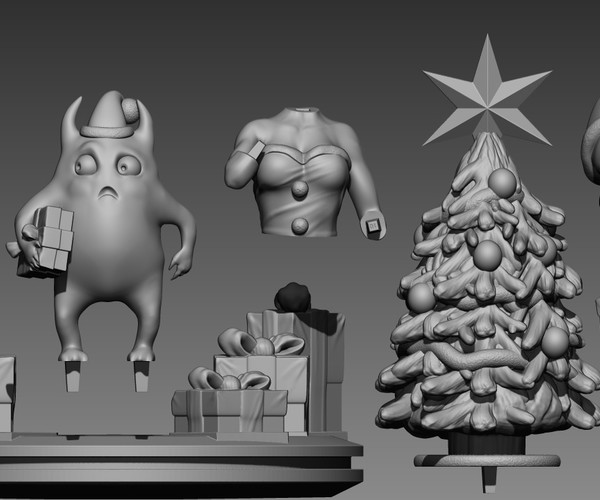 ArtStation - 2019 Christmas Pack | Resources
