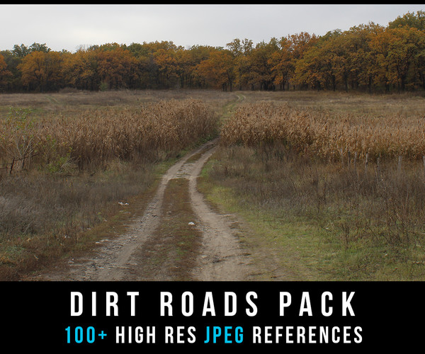 ArtStation - Dirt roads Pack | Resources
