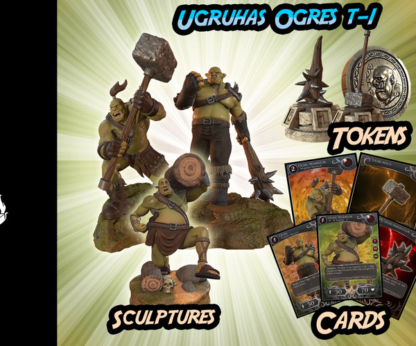 ArtStation - Term 1 - Ugruha Ogres pack 1 | Resources