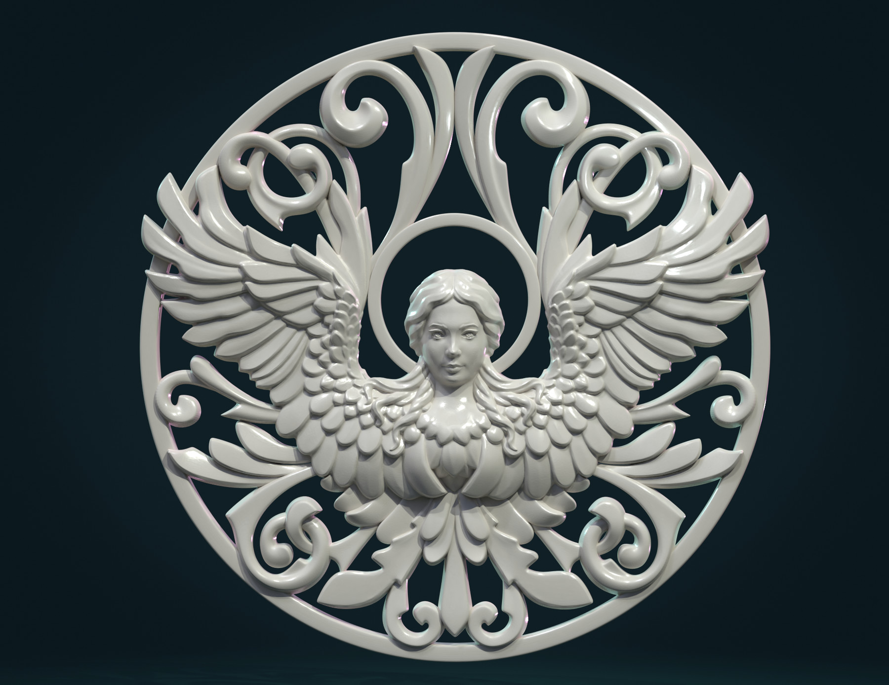 ArtStation - Angel relief II | Resources