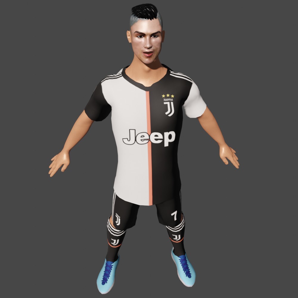 ArtStation - Cristiano Ronaldo | Game Assets