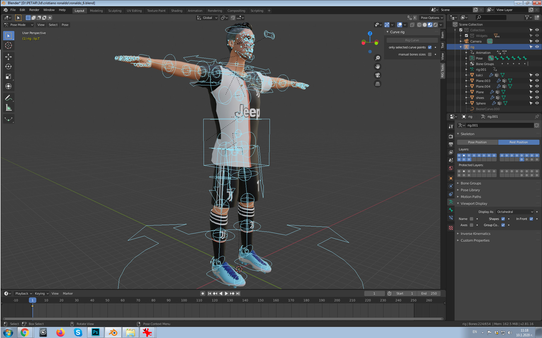 ArtStation - Cristiano Ronaldo | Game Assets