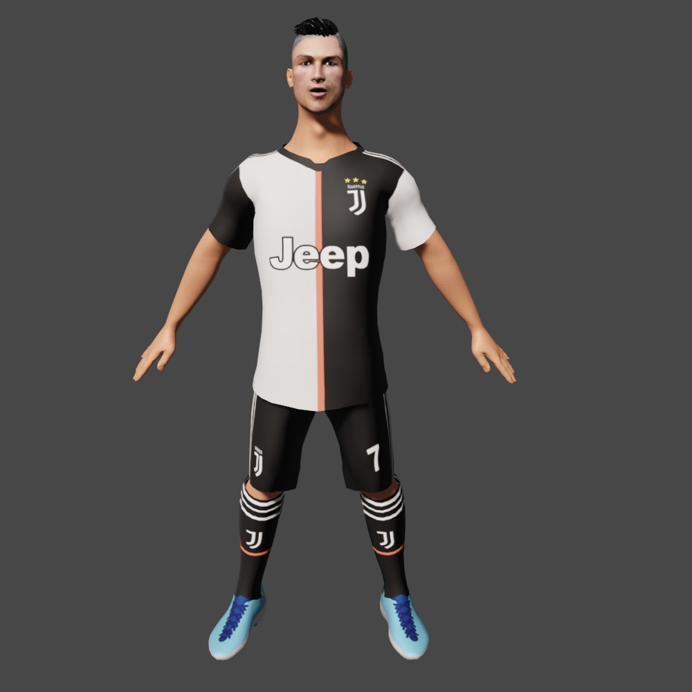 ArtStation - Cristiano Ronaldo | Game Assets