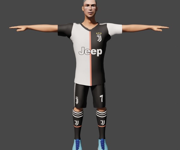 ArtStation - Cristiano Ronaldo | Game Assets