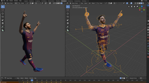 ArtStation - Lionel Messi | Game Assets