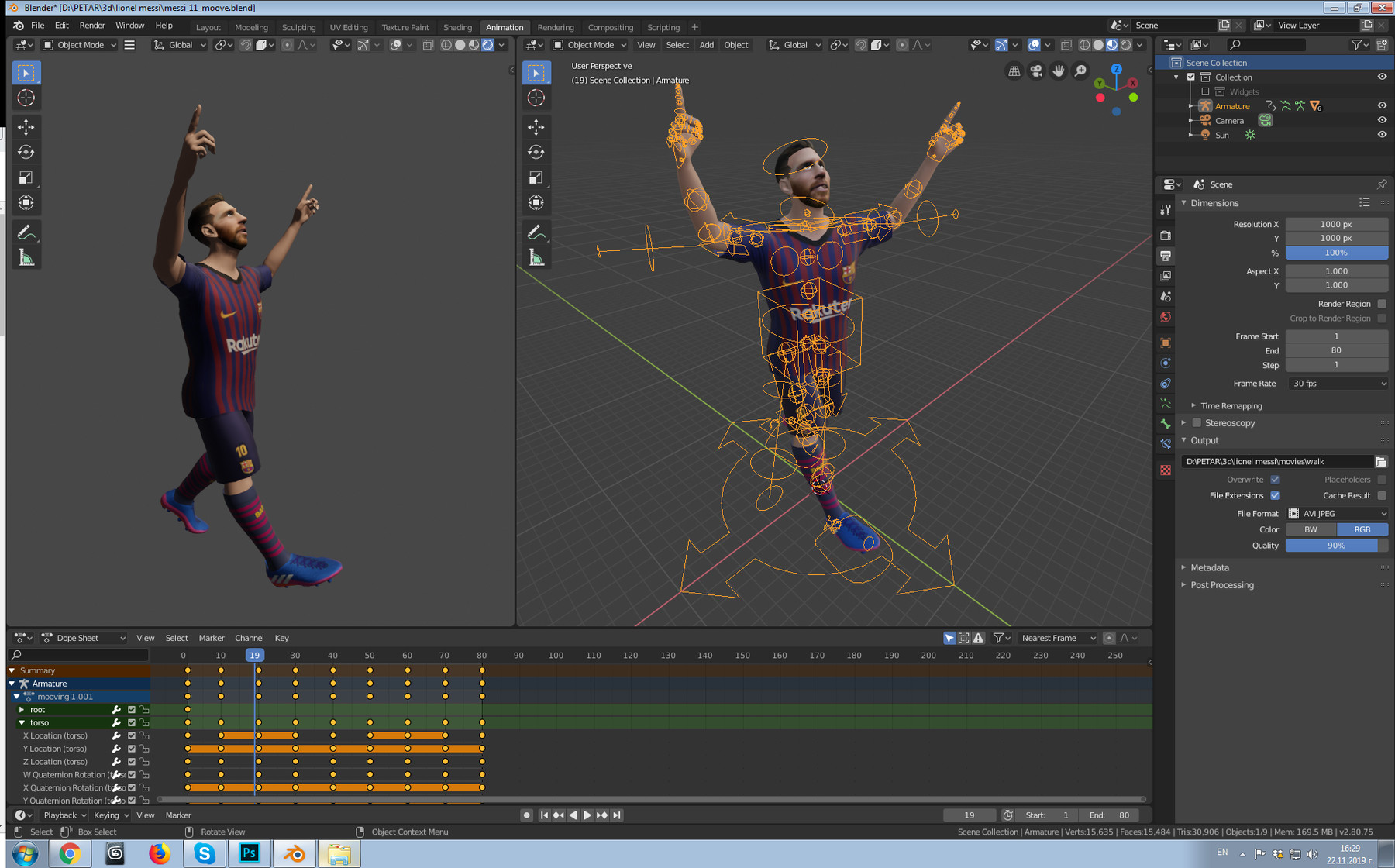 ArtStation - Lionel Messi | Game Assets