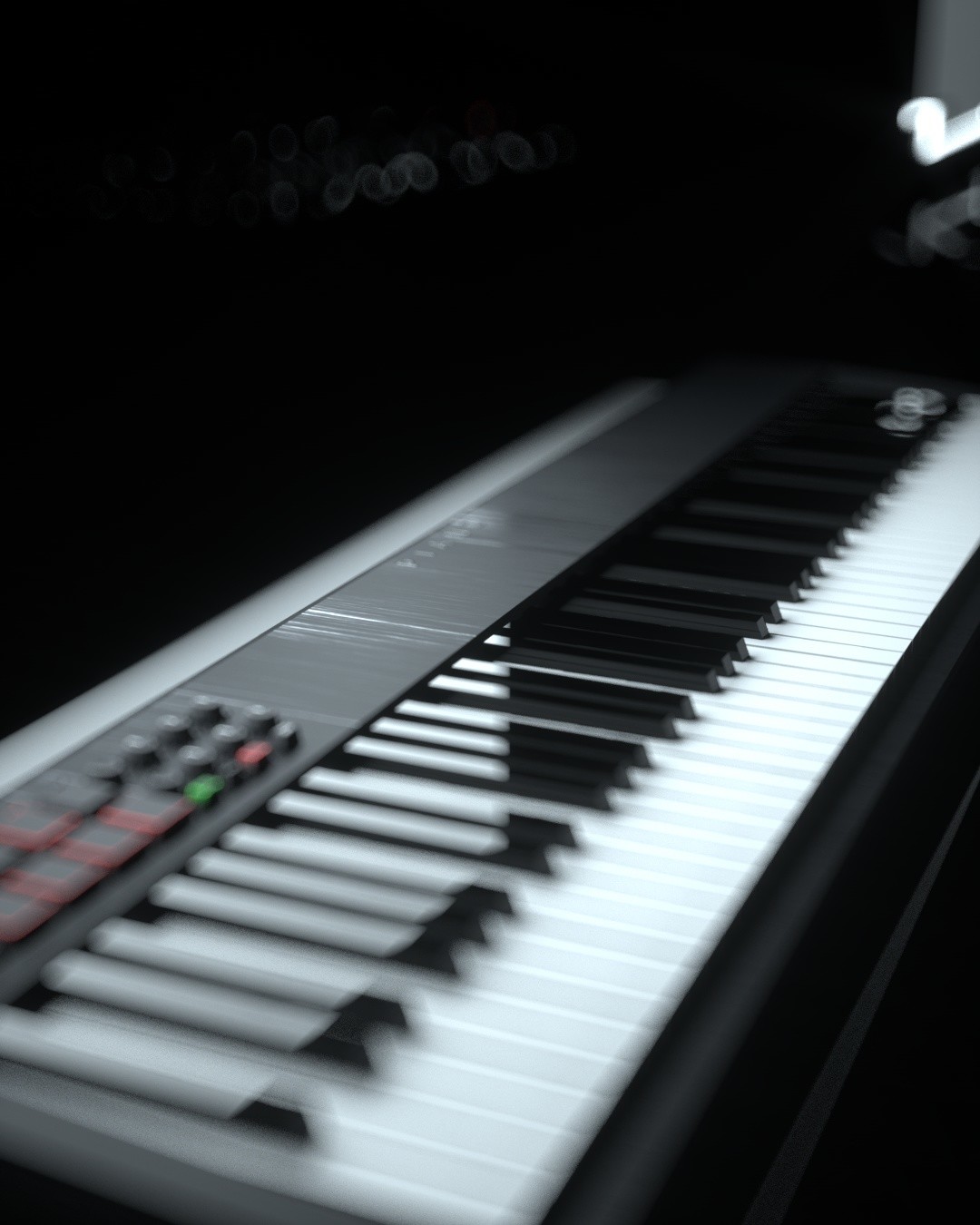 ArtStation - ELECTRIC PIANO MODEL - Probs optimized for Unity | Resources