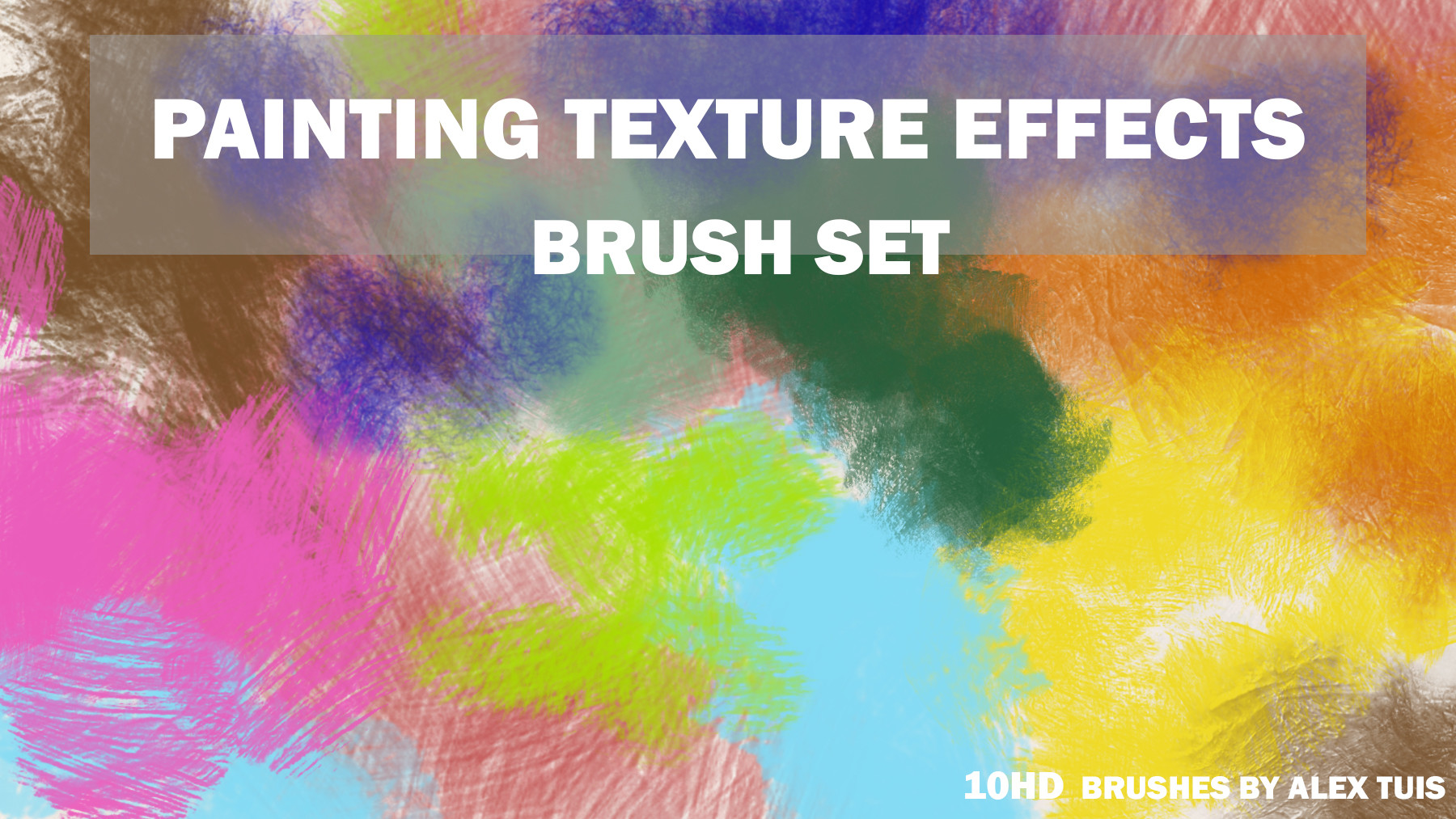 ArtStation - Painting Texture Effect Brush Set | Brushes