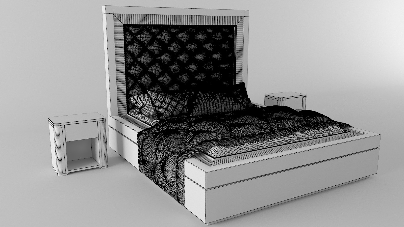 ArtStation - Classic Bed | Game Assets